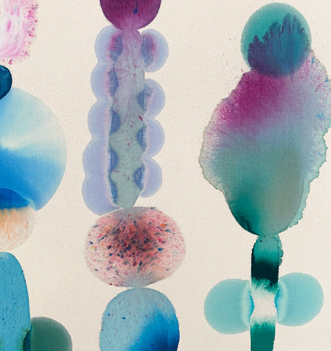 Raw Canvas Paintings – Michelle Armas