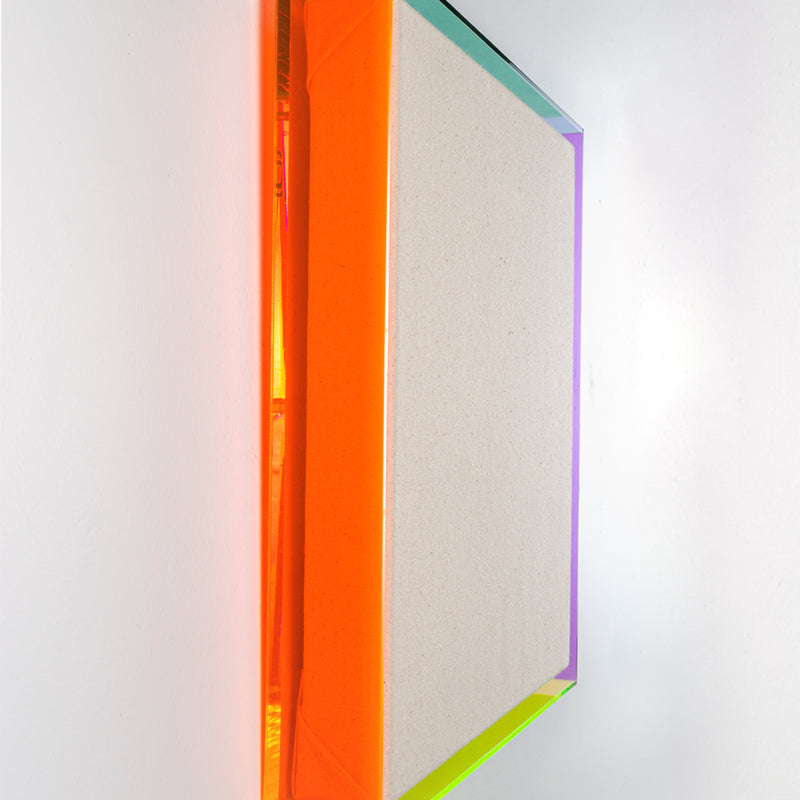 12x12 Acrylic Frame - San Francisco Rainbow - Beautiful Acrylic Frames ...