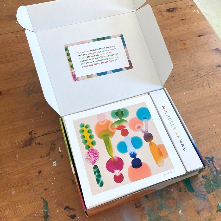 The Painting Kit (for raw canvas) – Michelle Armas