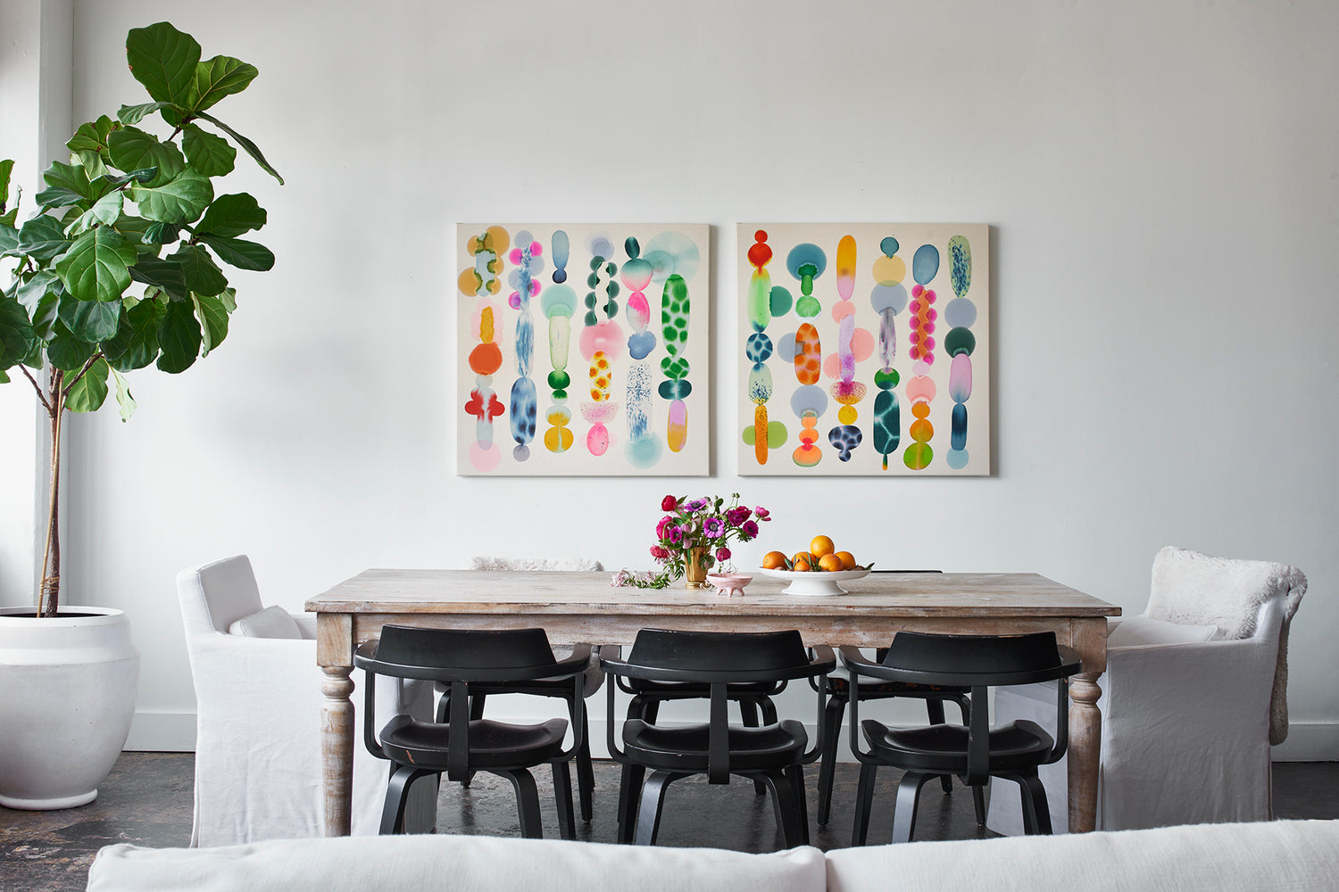 Raw Canvas Paintings – Michelle Armas