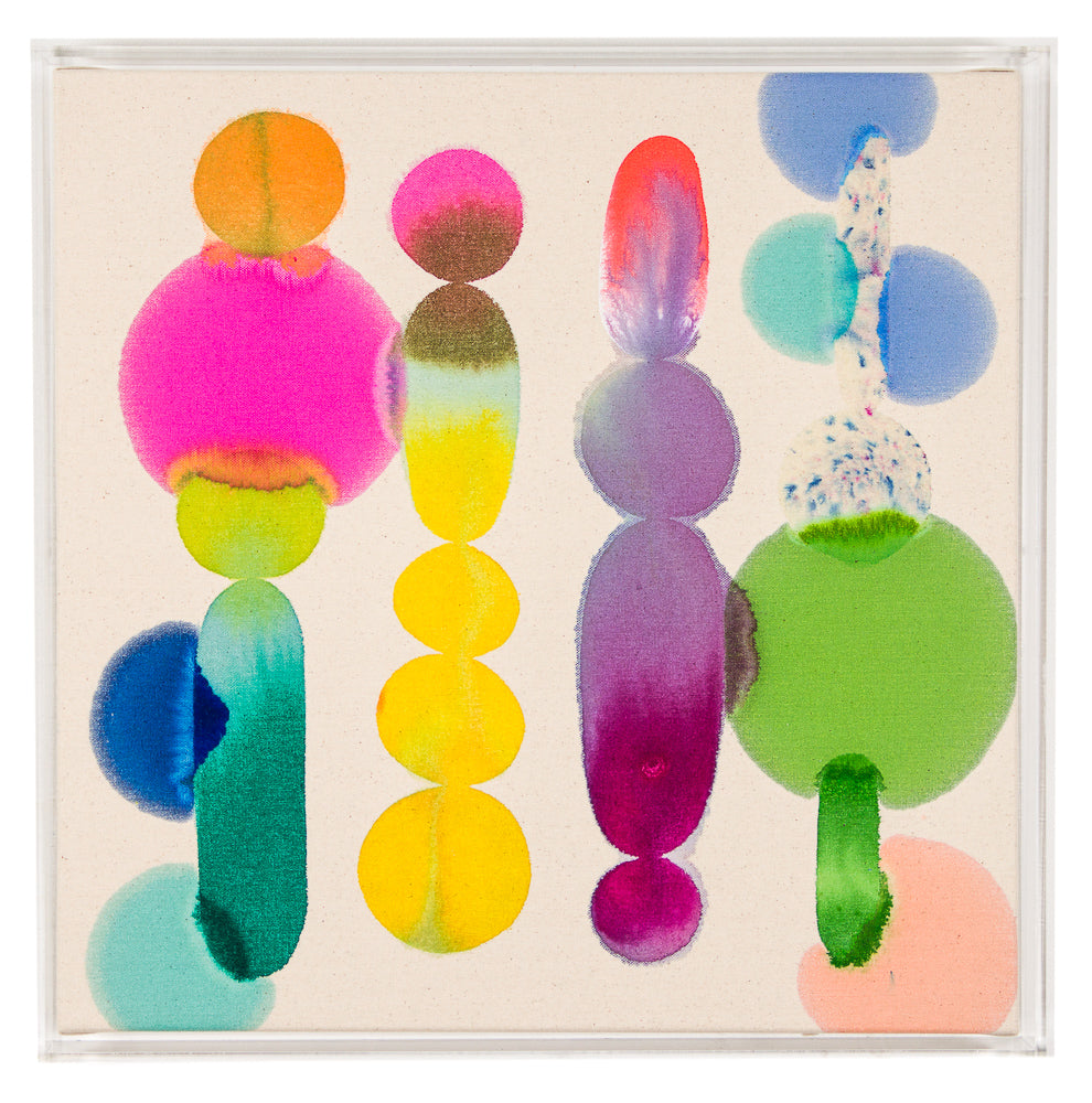 Copy Cat - Colorful Abstract Painting from Michelle Armas