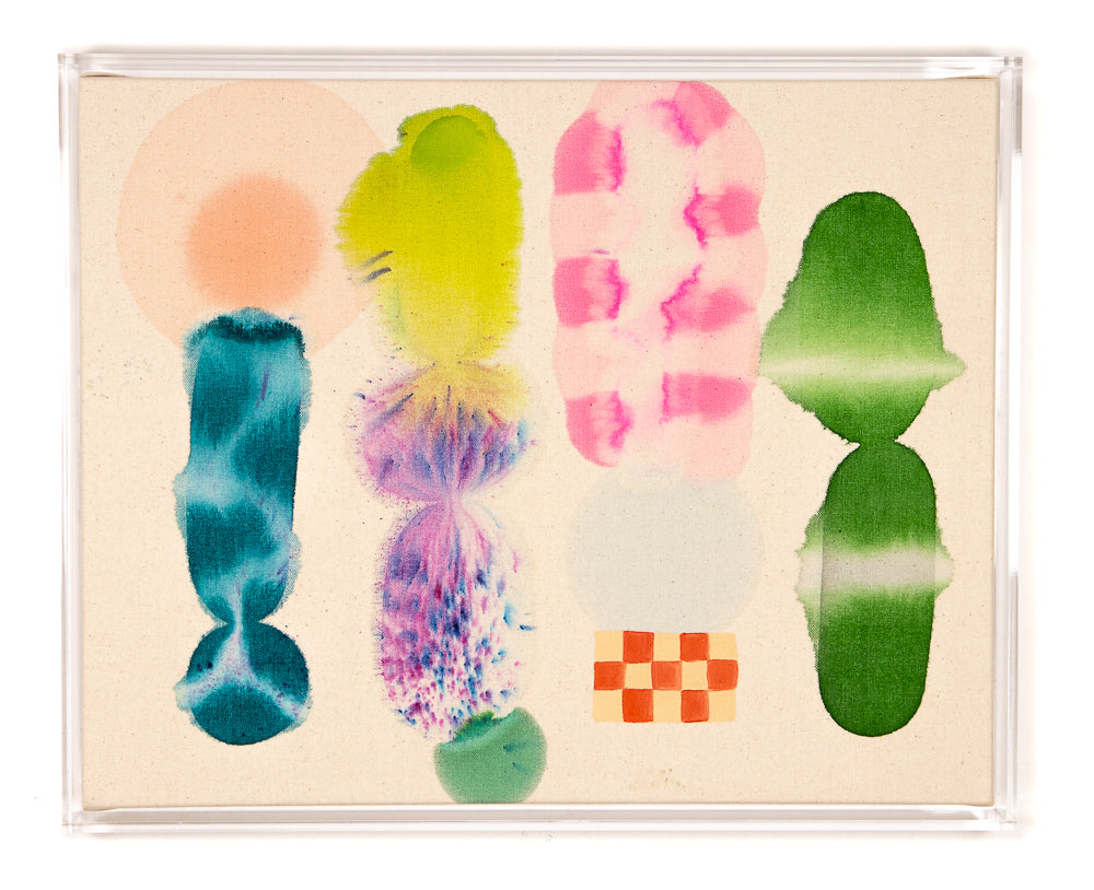 Mind the Gap - Colorful Abstract Paintings from Michelle Armas