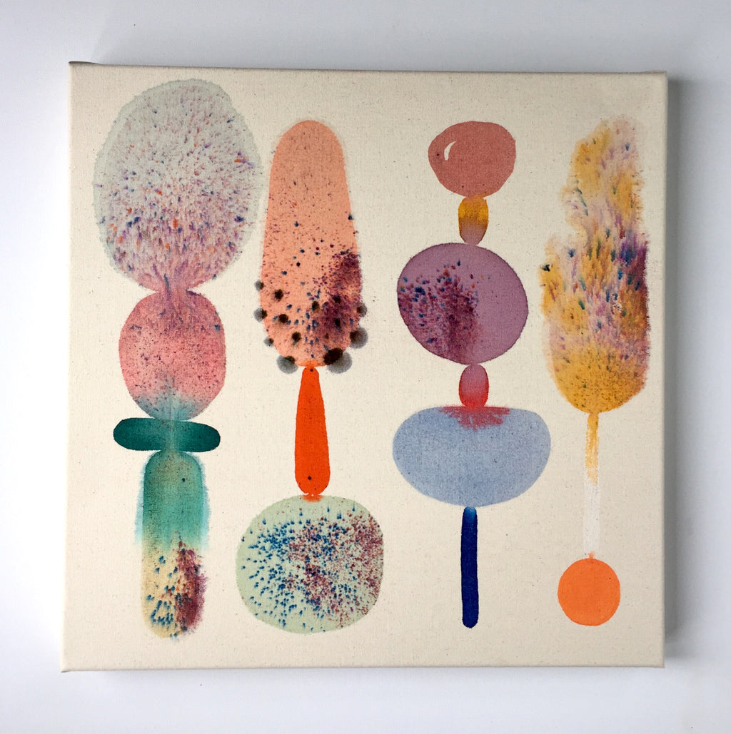 Quad 190 - Colorful Abstract Paintings from Michelle Armas
