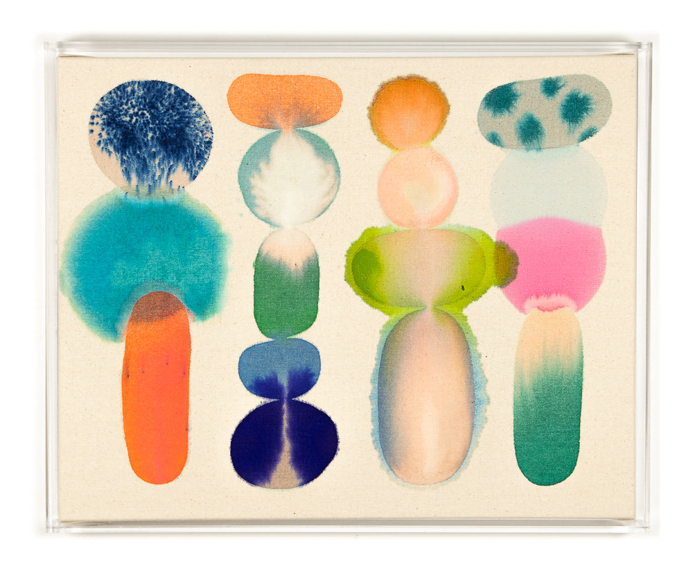 Seven Years Good Luck - Colorful Abstract Paintings from Michelle ...